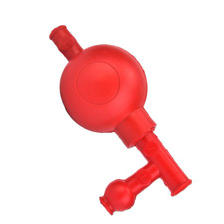 Lab Rubber Pipette Filler use 3 way red color - Bukhari Scientific and ...